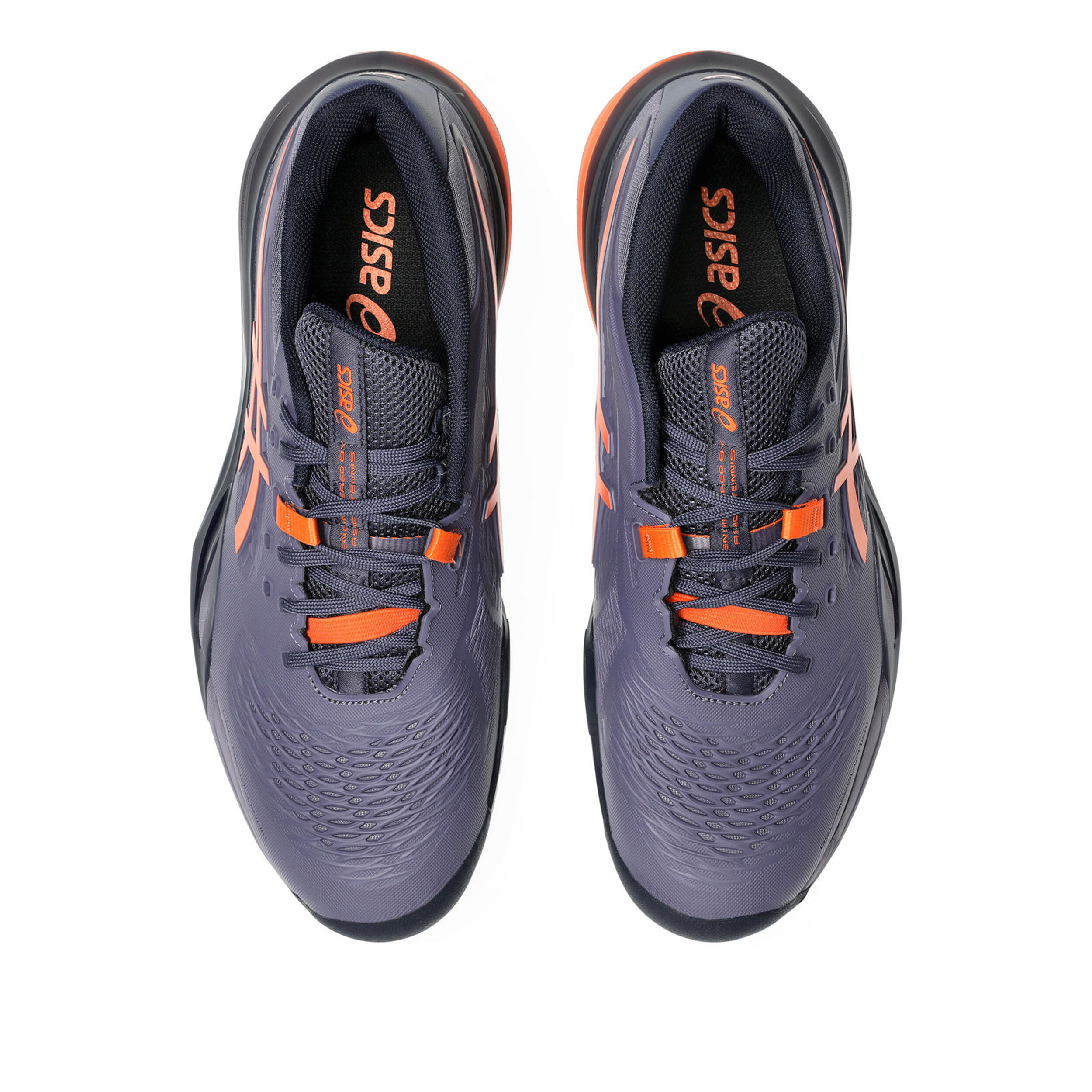 Gel Resolution X Chaussures Toutes Surfaces Hommes Violet Orange