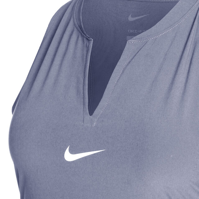 Buy Nike Dri-Fit Advantage Robe Femmes Bleu Gris online | Tennis Point FR