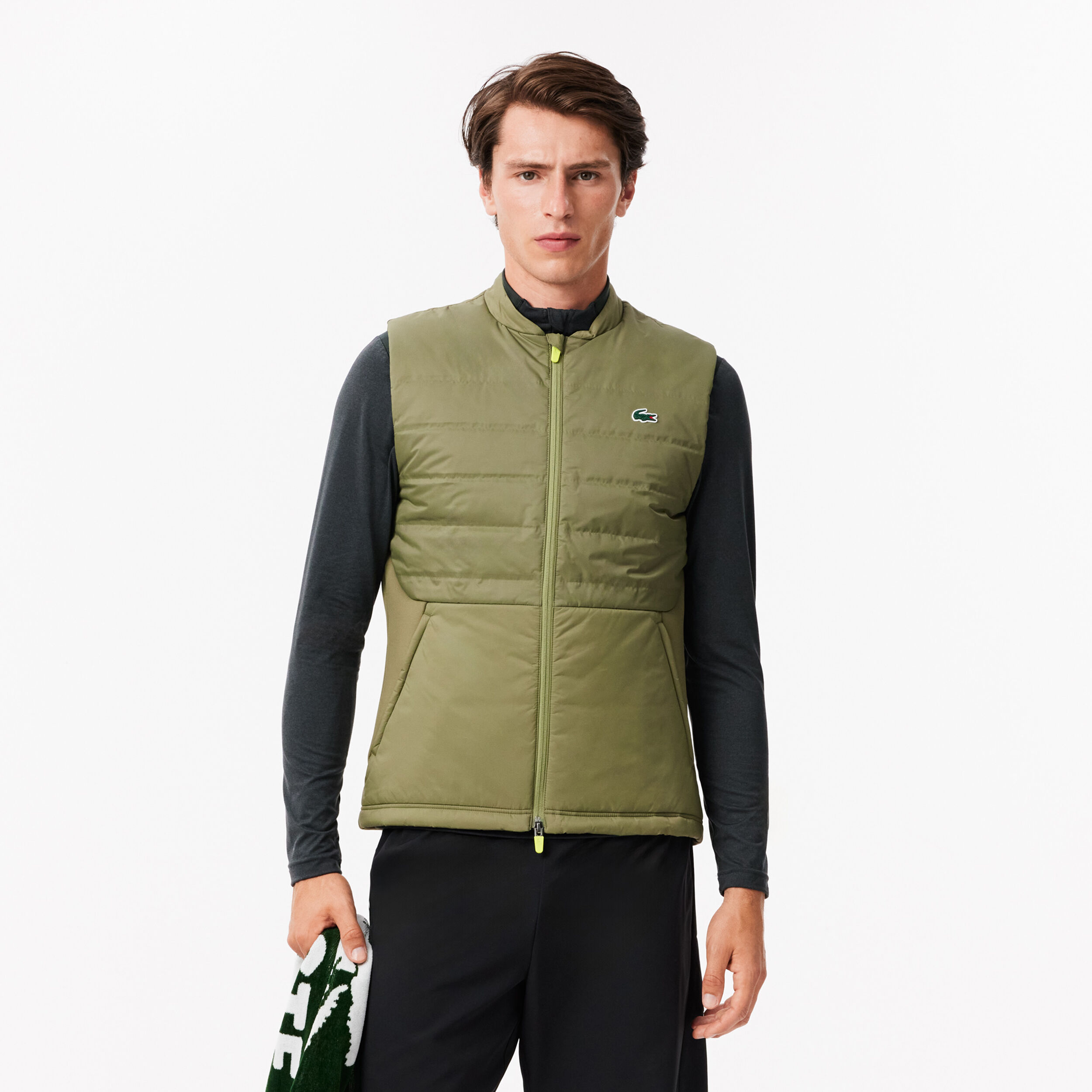 Gilet Hommes Vert Olive