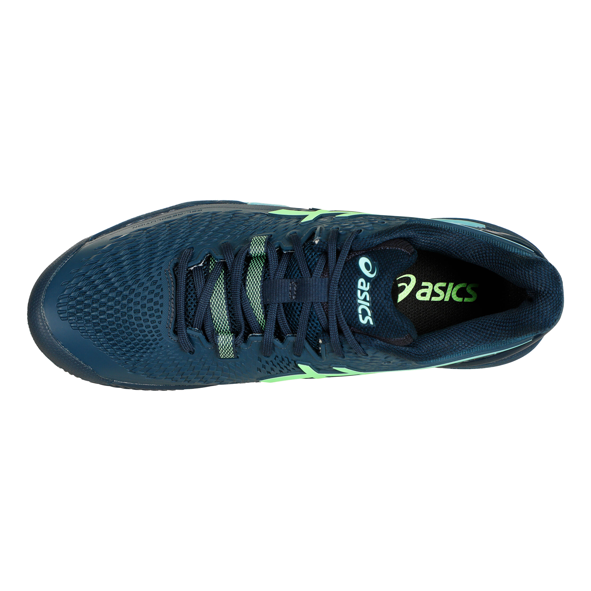 Buy ASICS Gel Resolution 9 Chaussure Terre Battue Hommes Bleu Fonce online Tennis Point FR