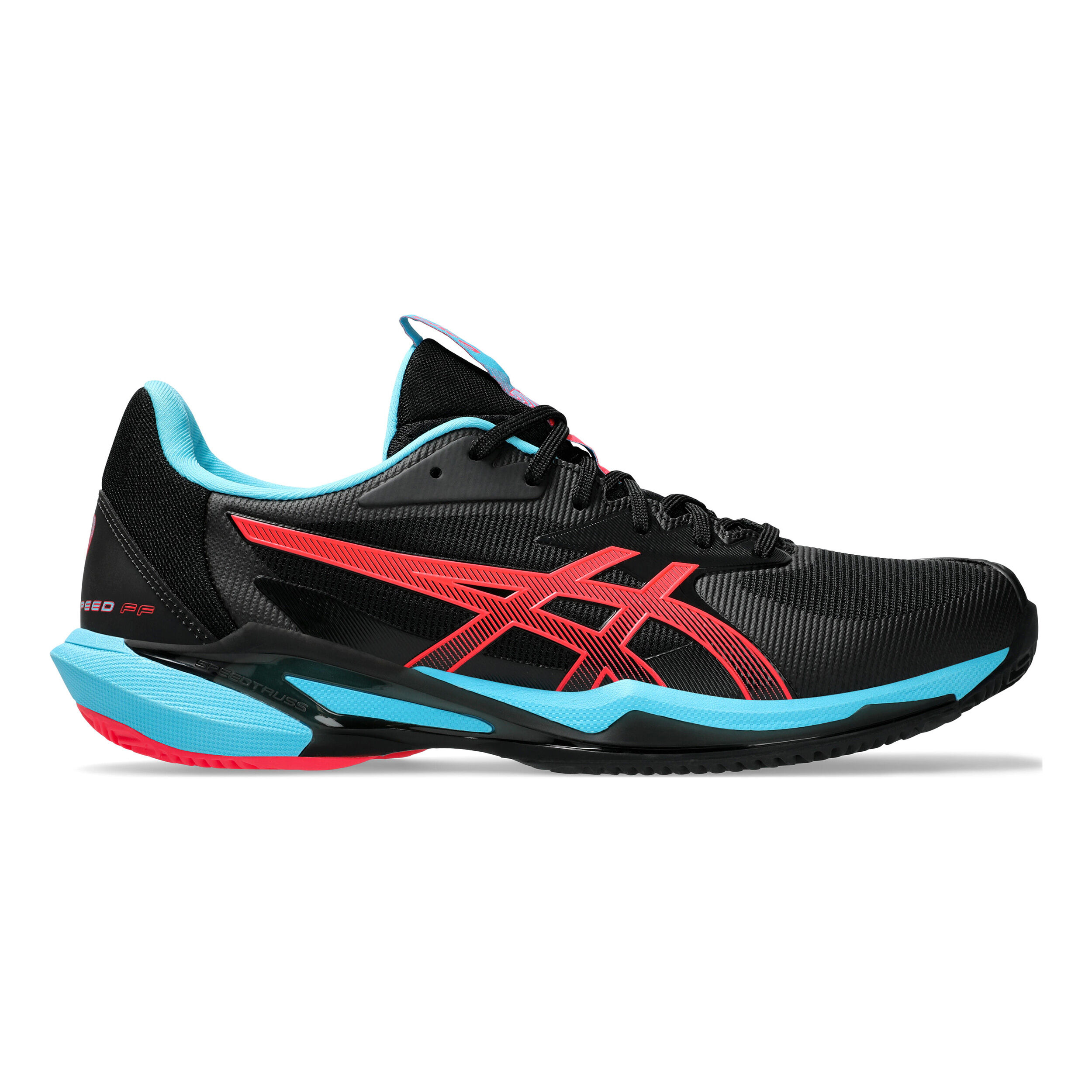Solution Speed FF 3 Chaussure Terre Battue Hommes Noir Rouge