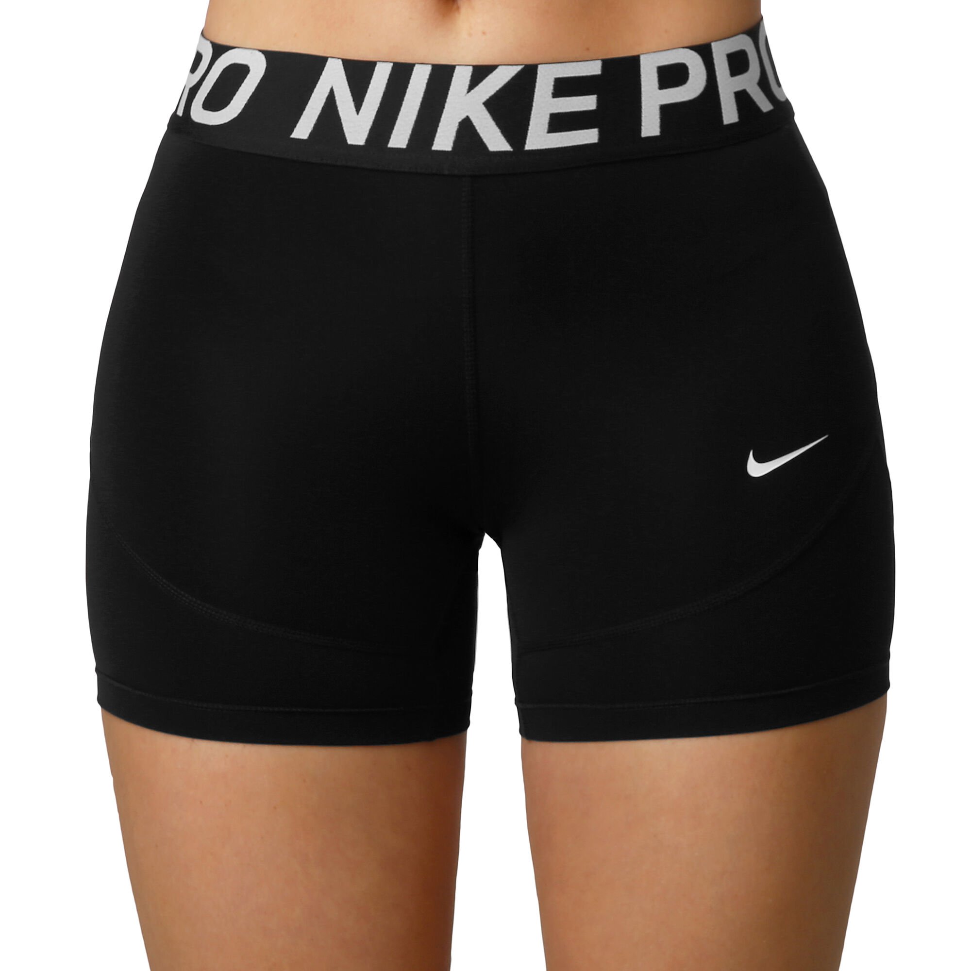 Buy Nike Pro 13in Shorts Femmes Noir Blanc Online Tennis Point Fr