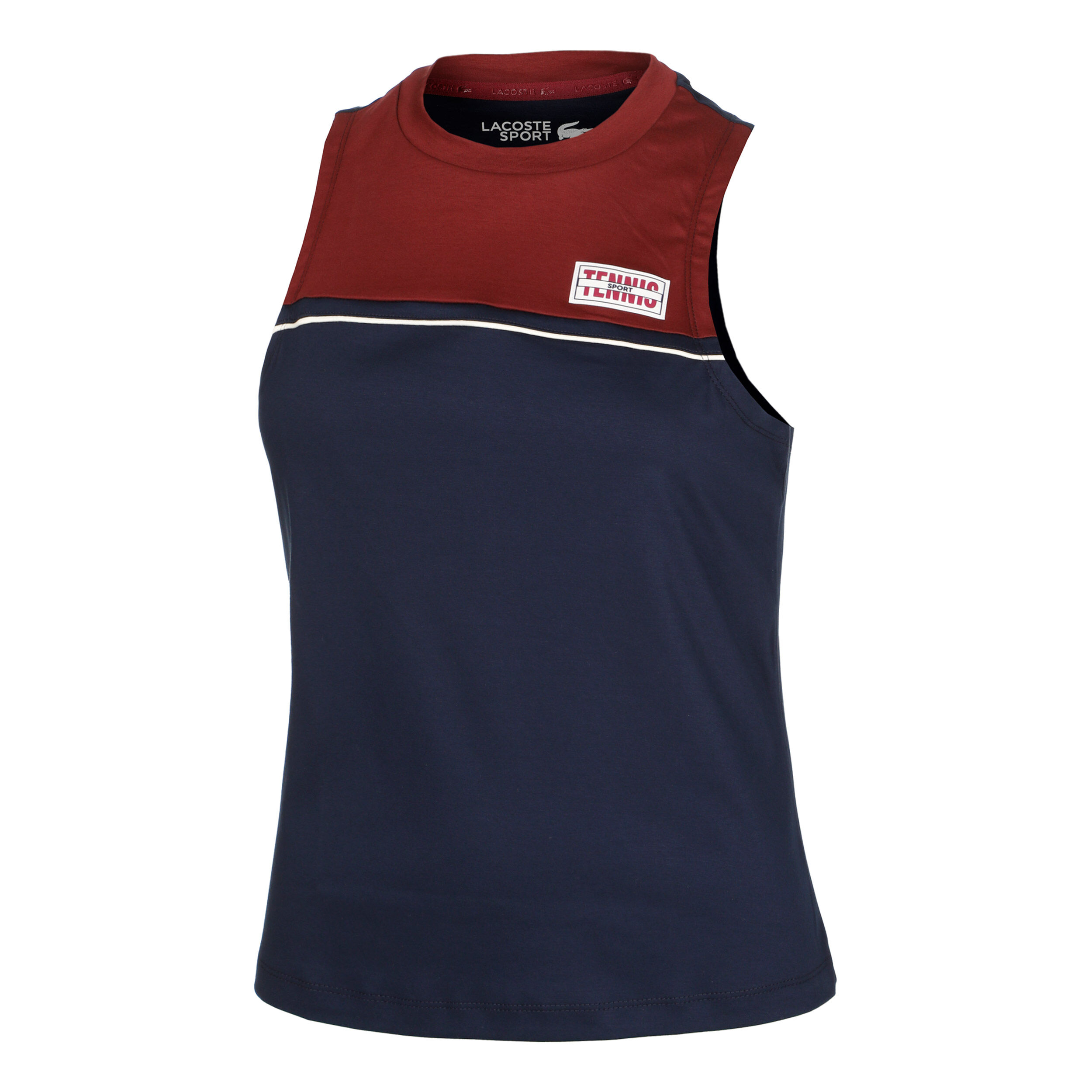 Lacoste sleeveless shirt store