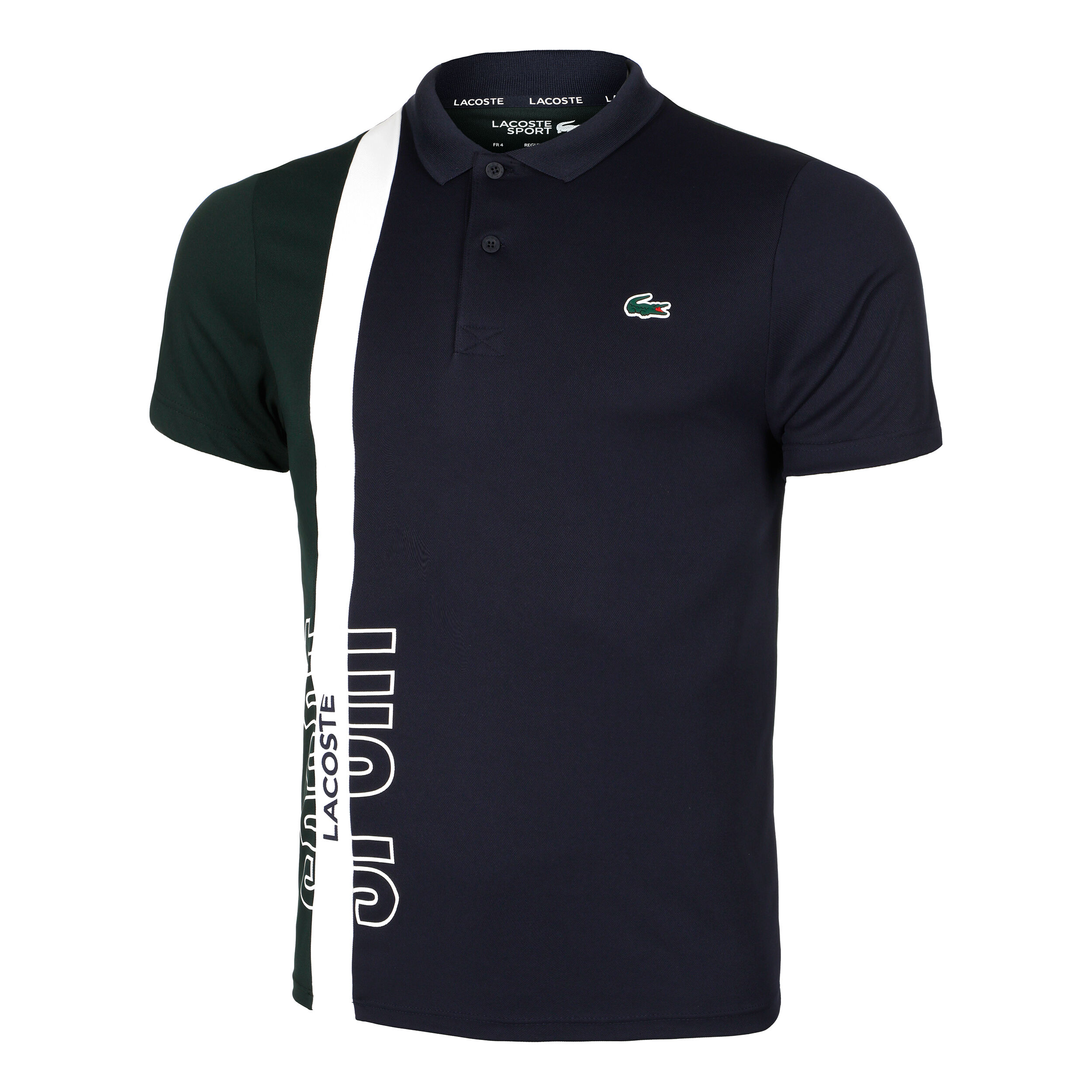 Technical Capsule Polo Hommes Bleu Fonce Vert Fonce