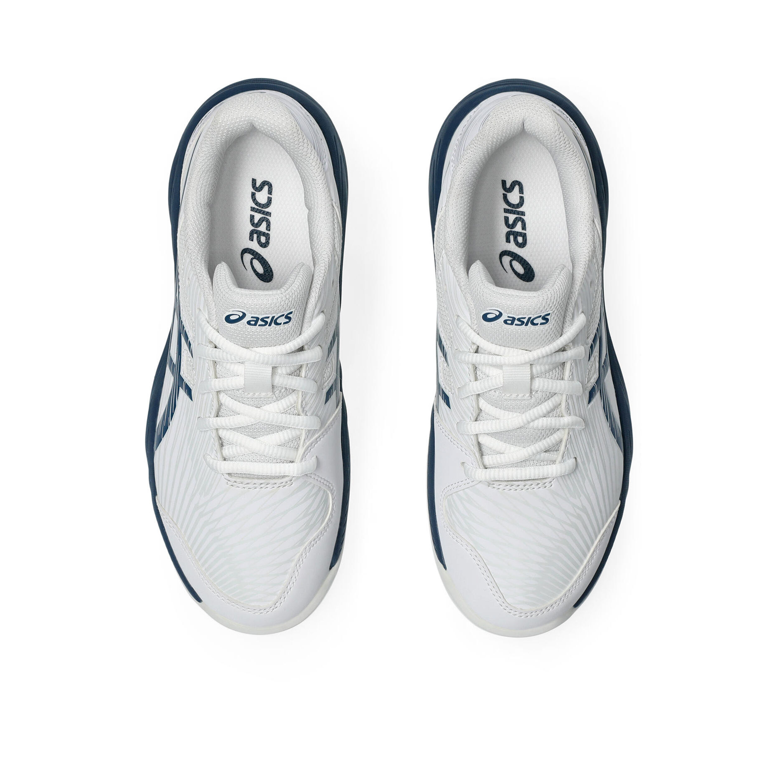 Buy ASICS Gel Game 9 GS Chaussures Toutes Surfaces Enfants Blanc Bleu online Tennis Point FR